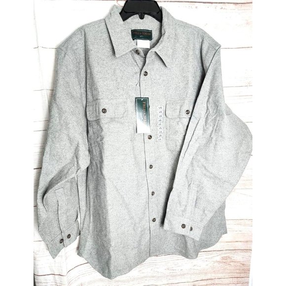Field & Stream | Shirts | Field And Stream 871 Large Cotton Rayon Grey ...